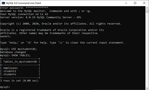 How To Show List Tables In MySQL Data Science AI And ML Discussion Forum Board Infinity