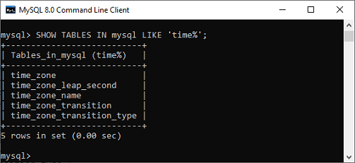 How To Show List Tables In MySQL Data Science AI And ML 
